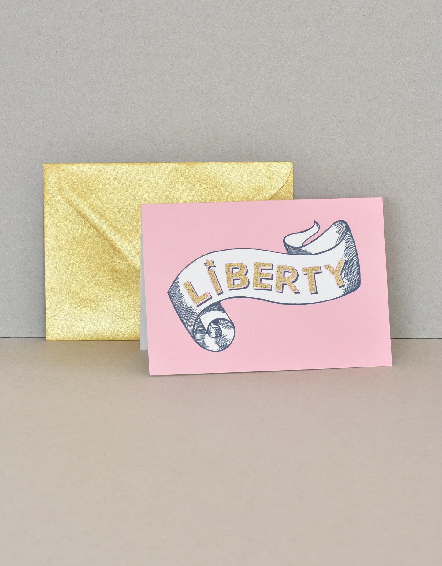 LIBERTY PINK CARD – Dandy Star